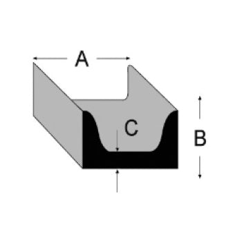 Structural Aluminum Channel - 6061 (AS) - 25 Ft. · Metals Delivered